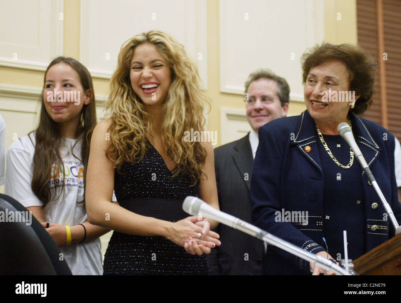 Shakira Colombian singer-songwriter and honorary chairperson of the ...