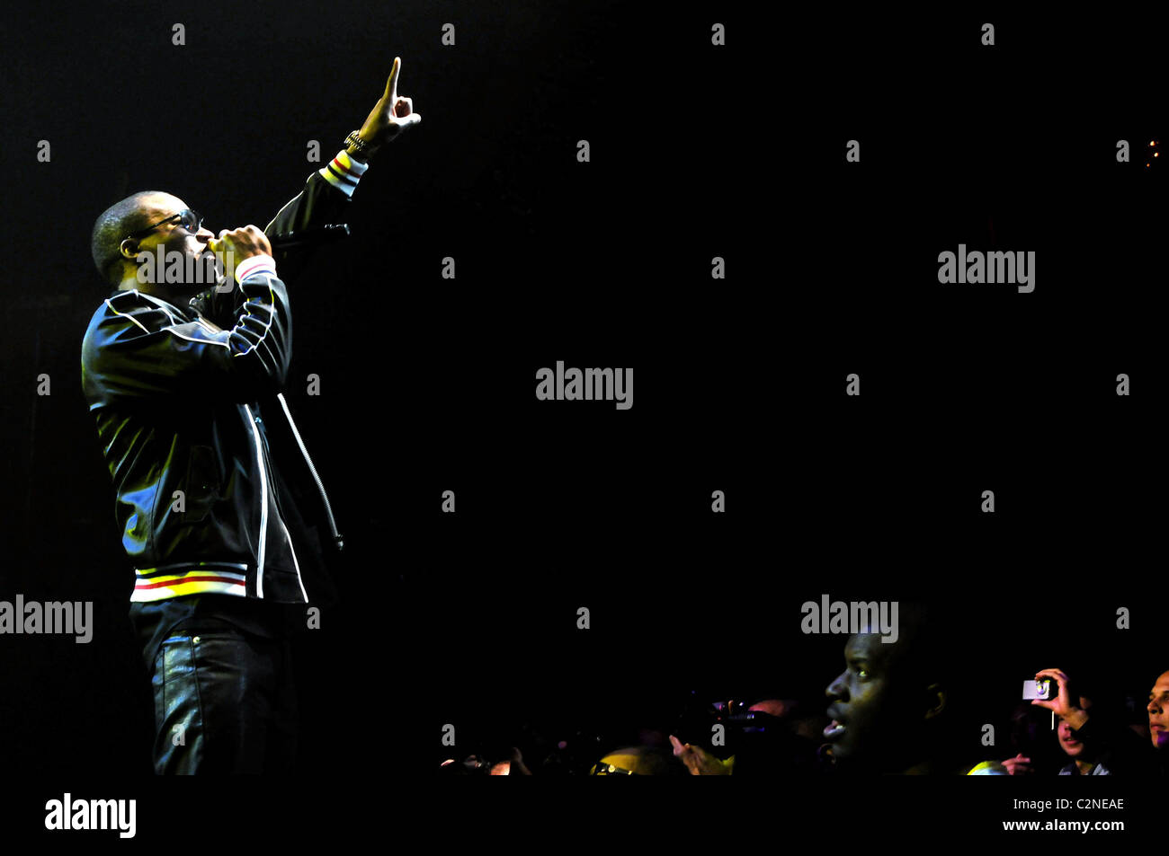 US Grammy award-winning hip-hop artist Lup Fiasco performing at KOKO to ...