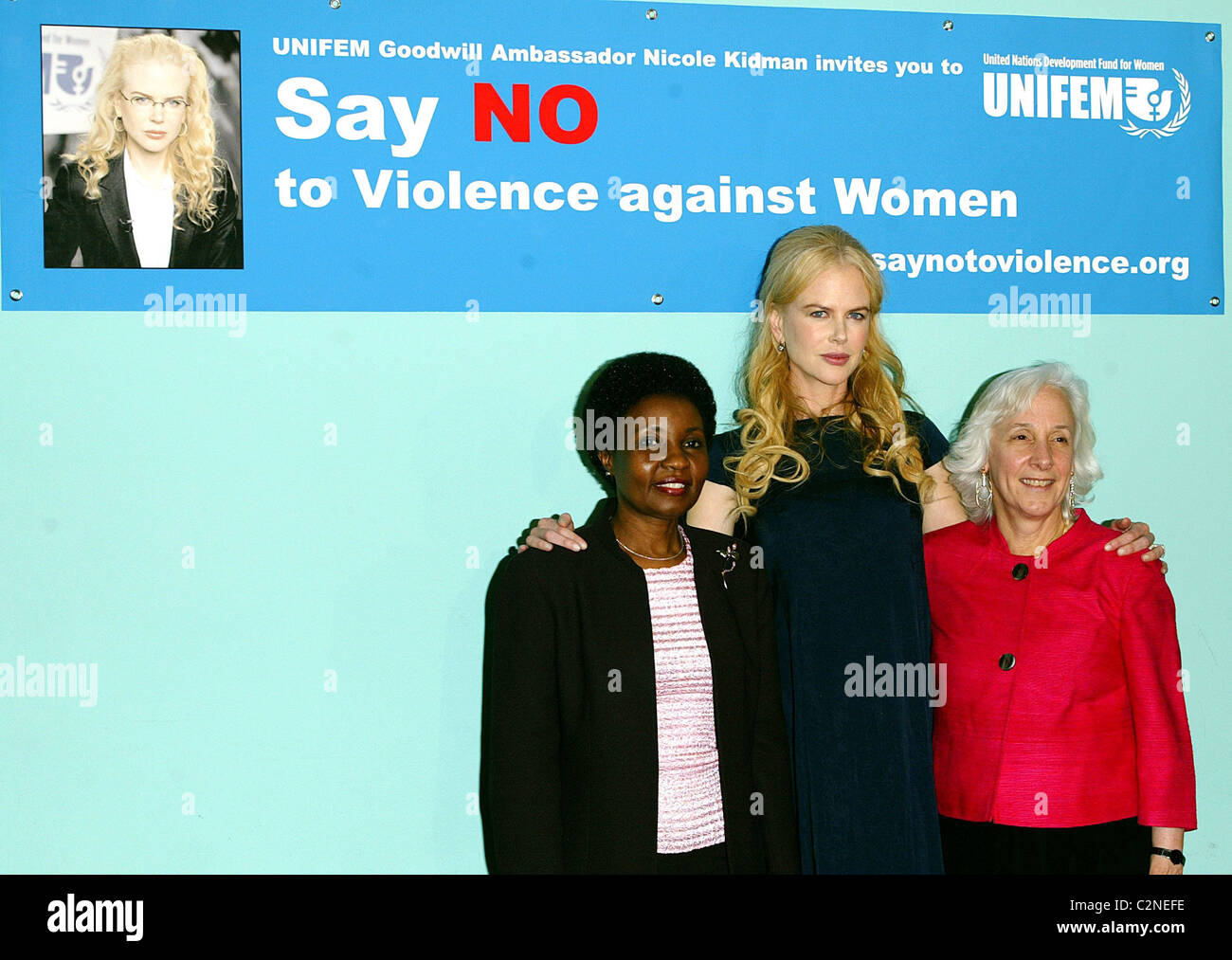 Asha-Rose Migiro, Nicole Kidman, Joanne Sandler Nicole Kidman at a ...