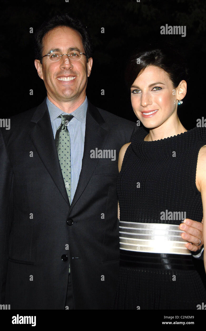 Jerry Seinfeld, Jessica Seinfeld 2008 Tribeca Film Festival Vanity Fair ...