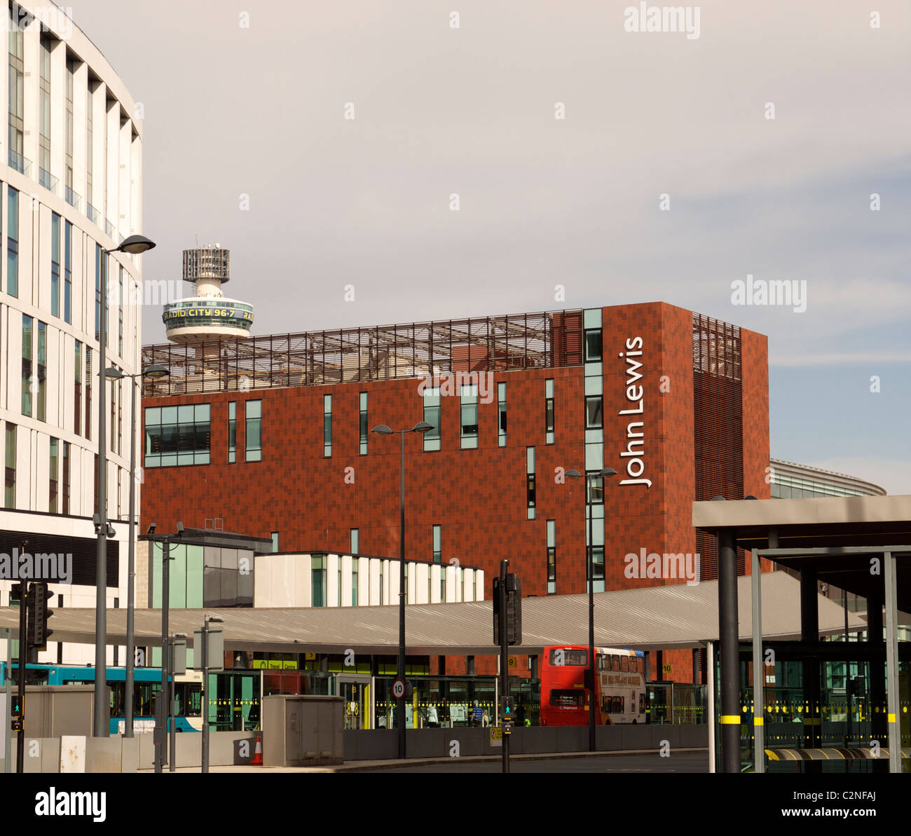 John Lewis store in Liverpool One shopping mall Stock Photo - Alamy