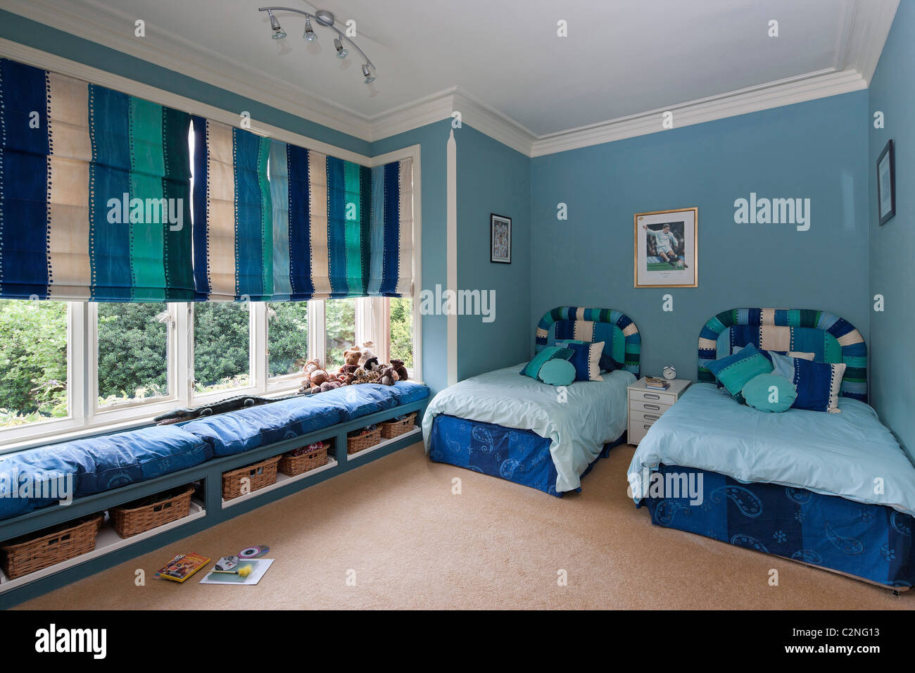 Child's spacious bedroom hi-res stock photography and images - Alamy