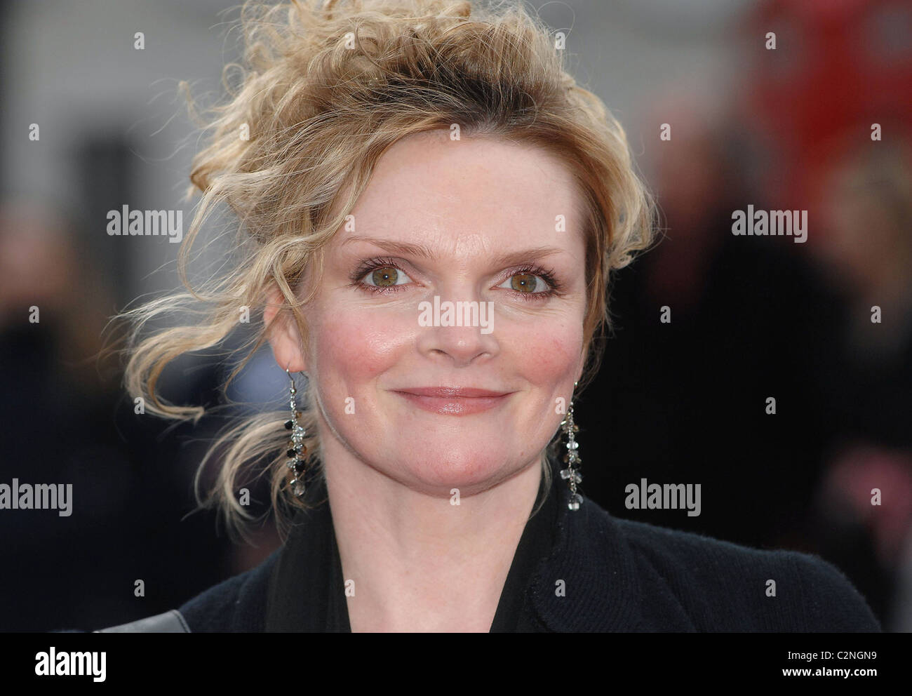 Sharon Small UK film premiere of 'Iron Man' at Odeon Leicester Square ...