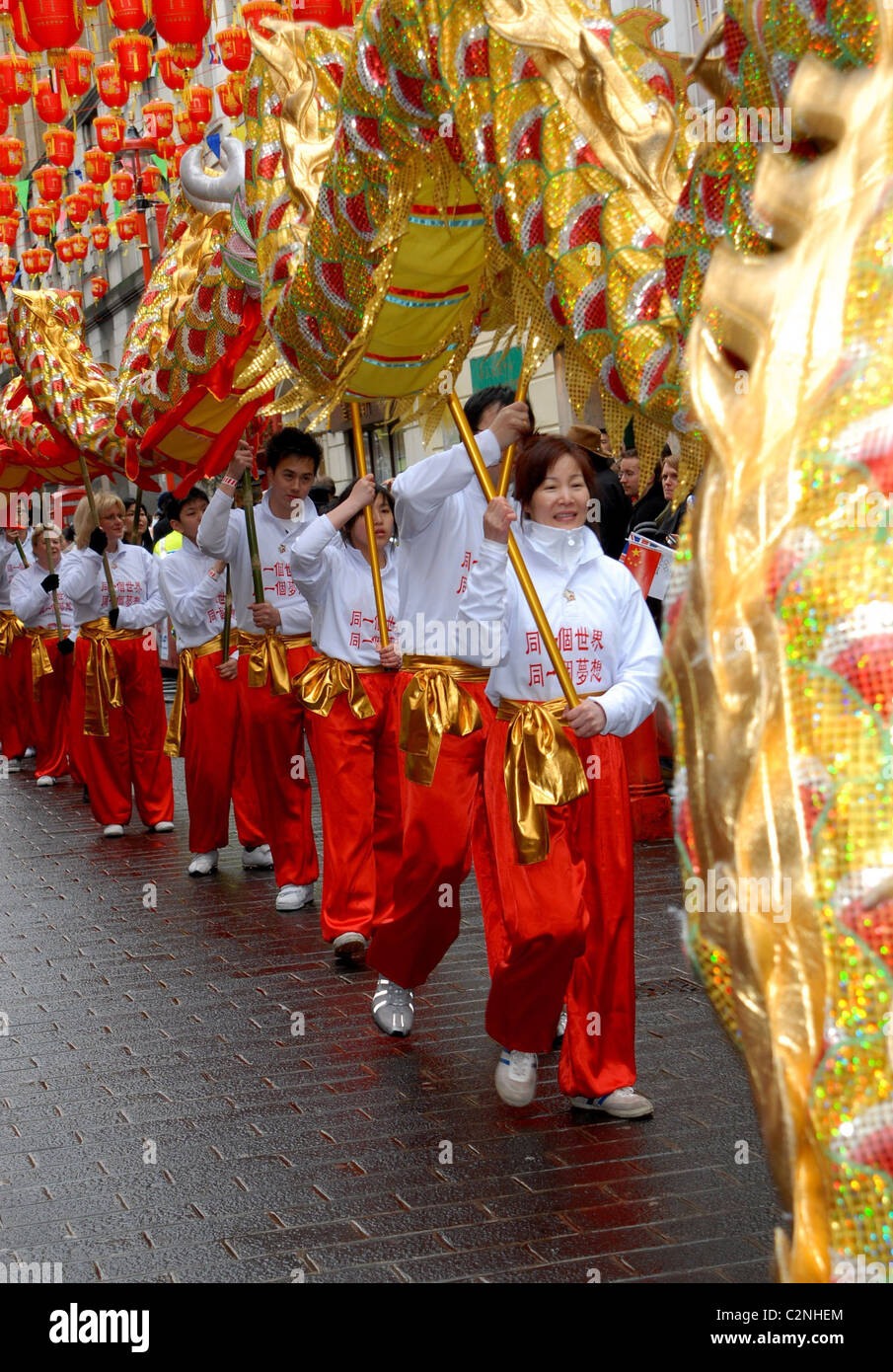 Protests during the Beijing 2008 Olympic Torch Relay London, England ...