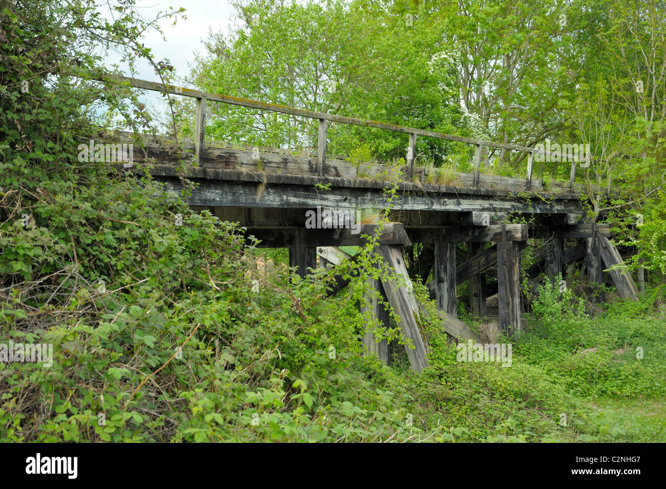 Old Railway Bridge Stock Photo - Alamy