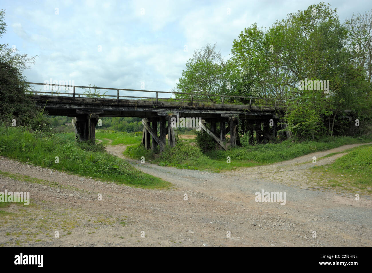 Old Railway Bridge Stock Photo - Alamy
