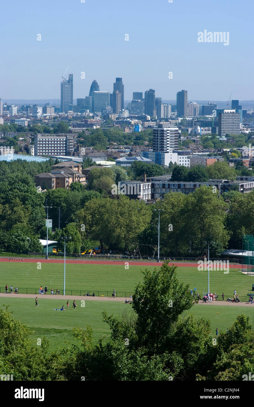 London hill view hi-res stock photography and images - Alamy