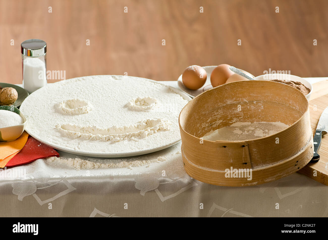 products and kitchen utensils for cooking Stock Photo - Alamy