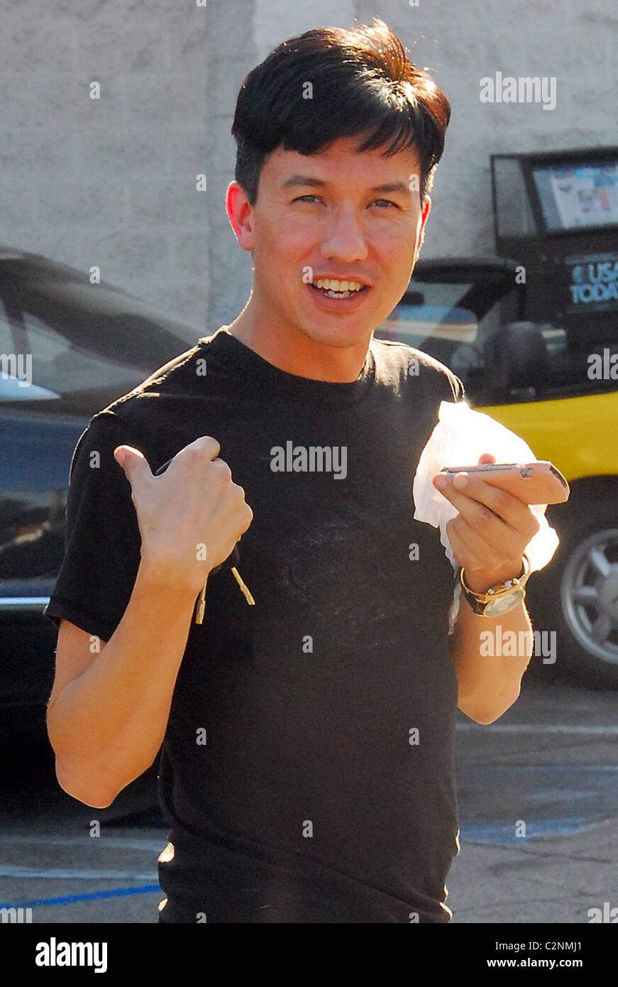 Television internet personality Bobby Trendy known for wearing flashy ...