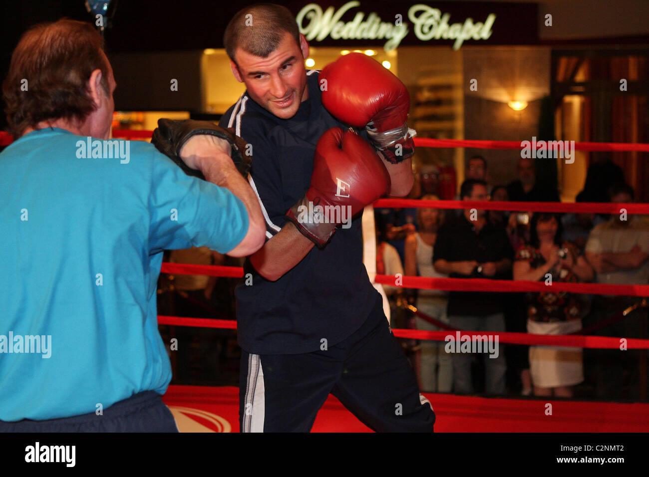 Joe Calzaghe and his father/trainer Enzo Calzaghe Welsh boxer Joe ...