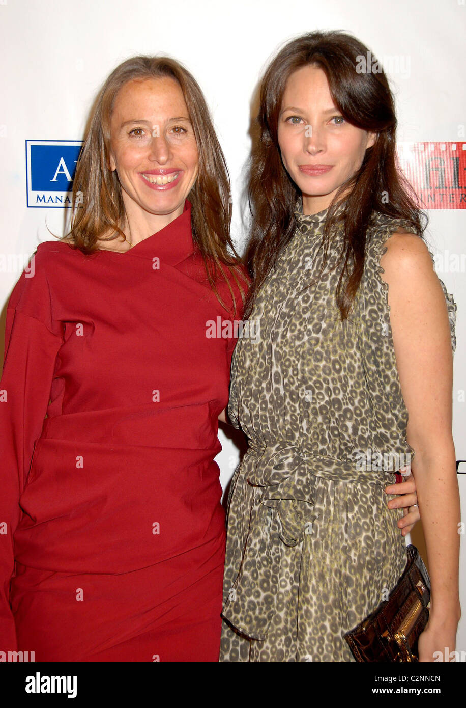 Christy Turlington, Caroline Baron FilmAid International hosts the ...