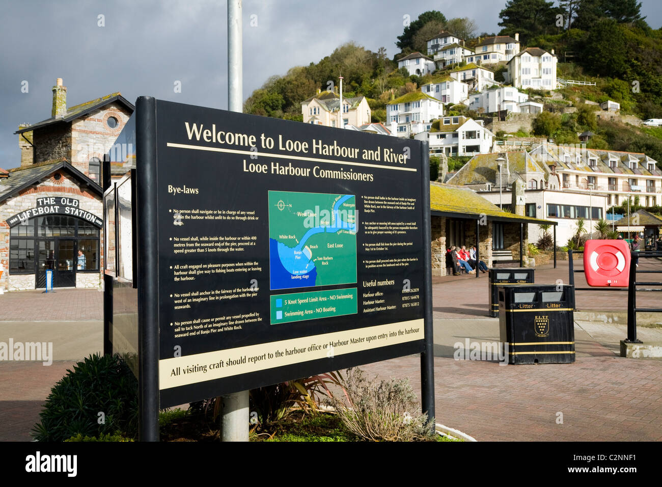 Tourist information sign / signs / map / plan / maps / plans by the ...