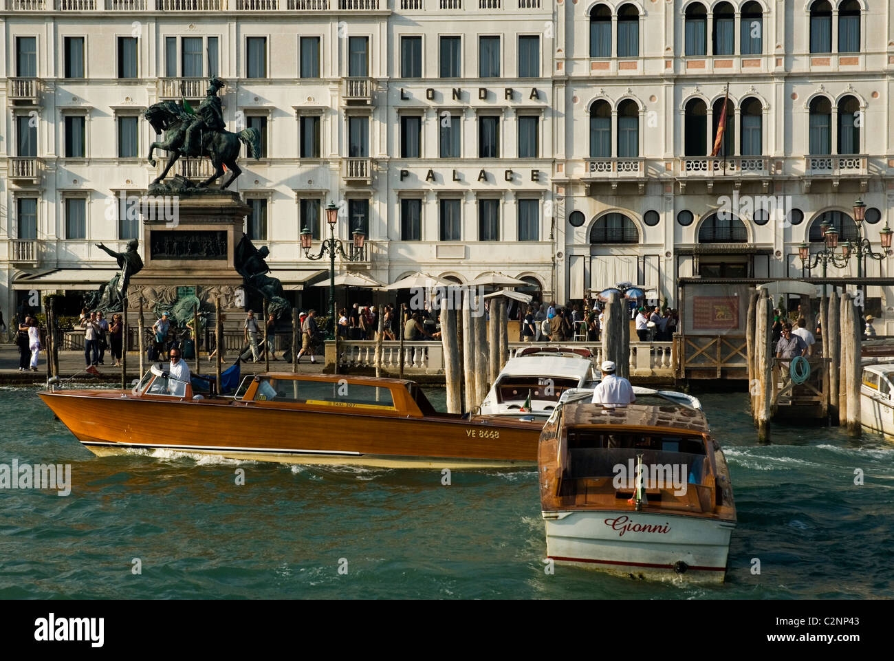 Panoramic View of Riva degli Schiavoni, Venice, Italy Stock Photo - Alamy