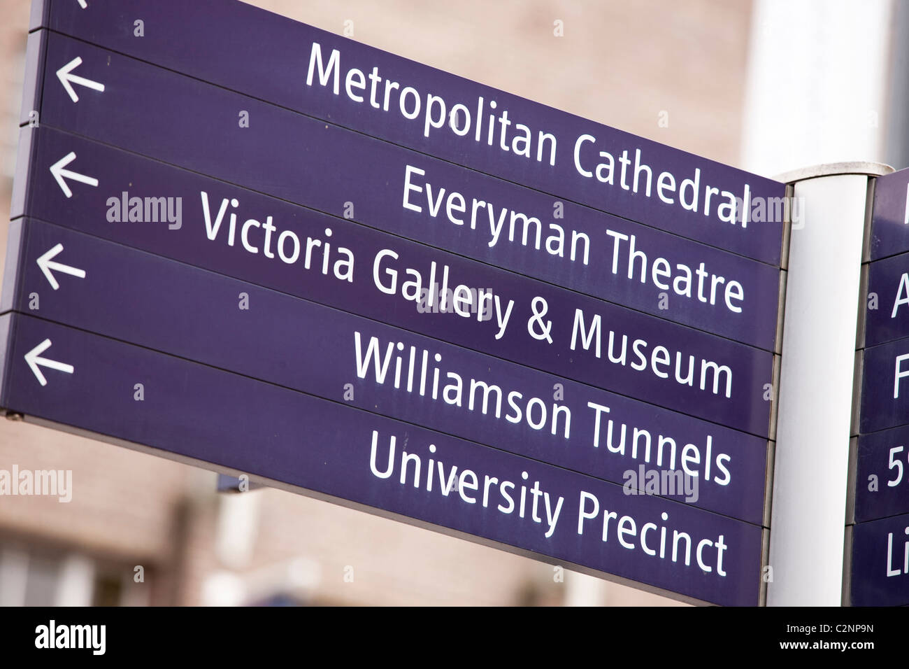 Street sign in Liverpool, Merseyside, England, UK Stock Photo - Alamy