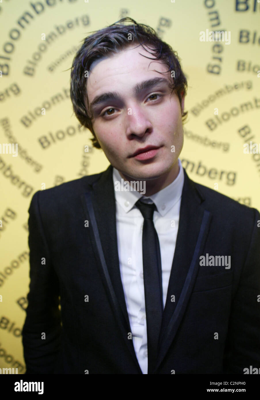 Ed Westwick Bloomberg after party for the White House Correspondents ...