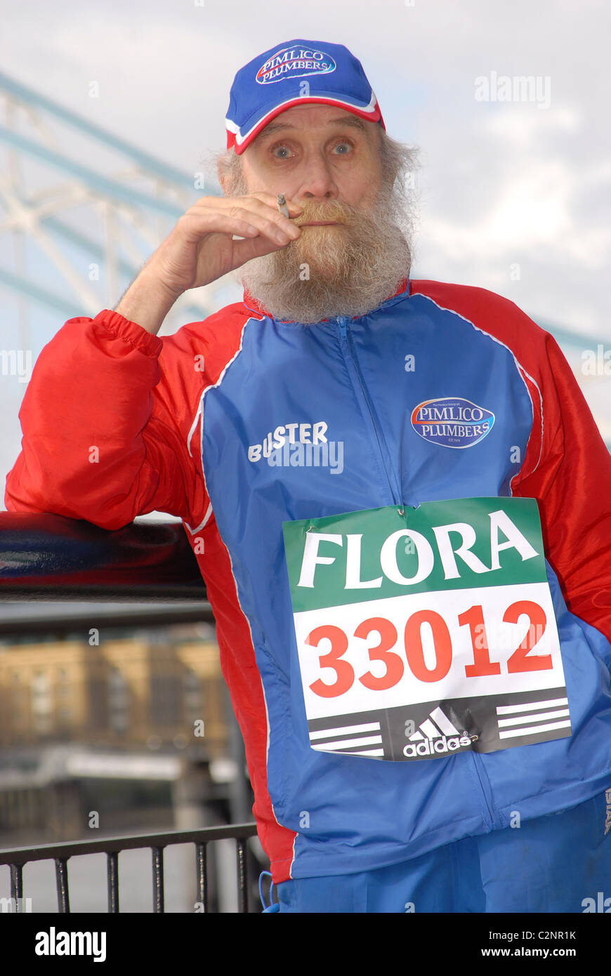 Buster Martin The oldest runner in this years race at 101 years old ...