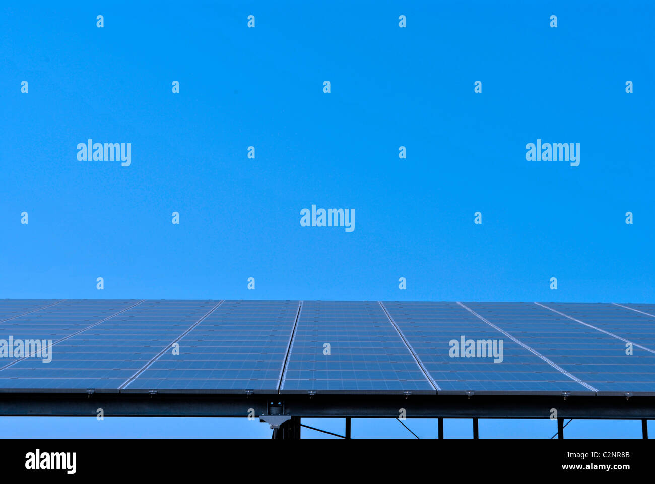 solar panels, green economy Stock Photo - Alamy