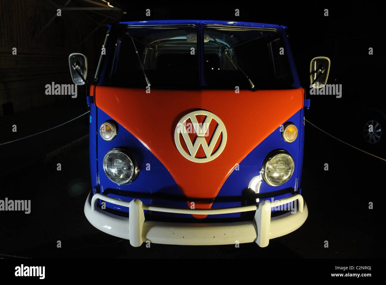 The Who's iconic Volkswagen 'Magic Bus' on display at the Royal Albert ...