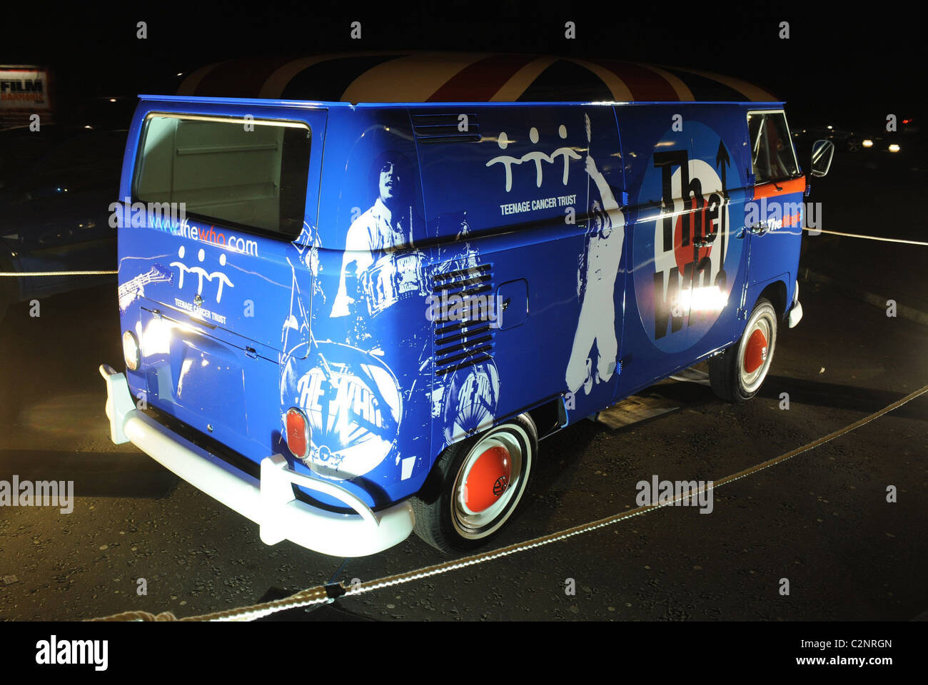 The Who's iconic Volkswagen 'Magic Bus' on display at the Royal Albert ...