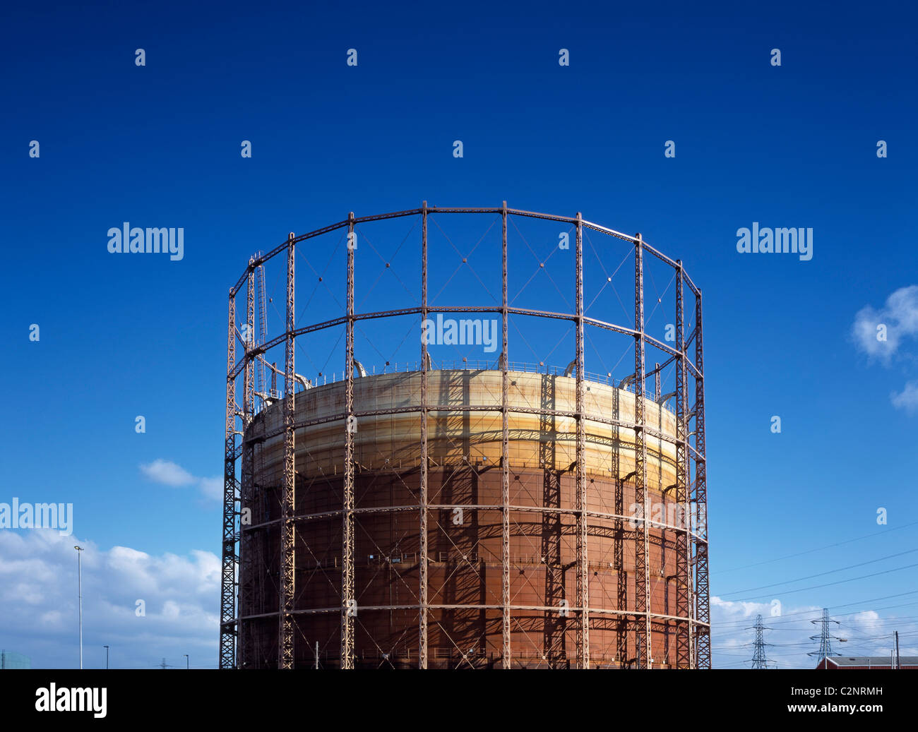 Gas storage gasometer's gasometers hi-res stock photography and images ...