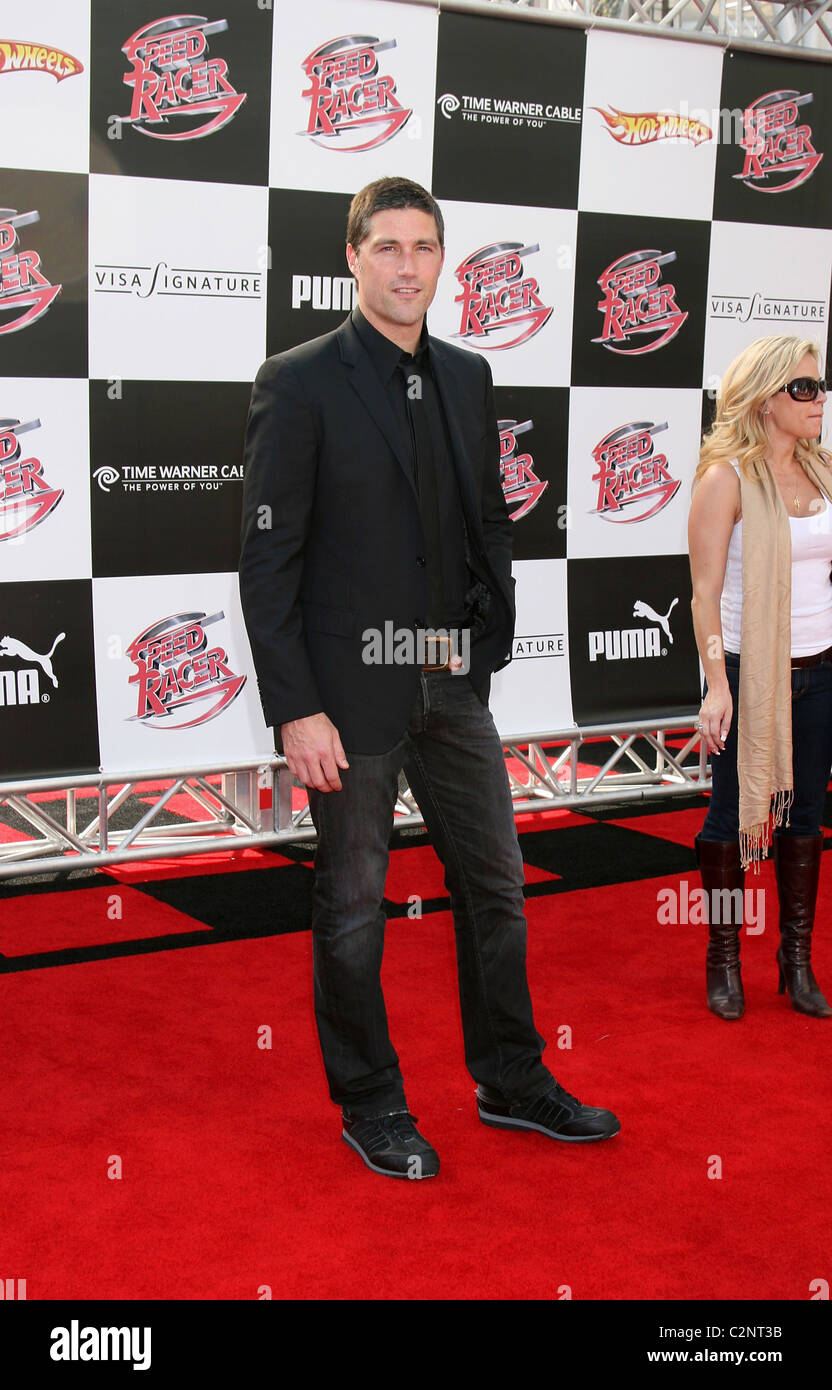 Matthew Fox 'Speed Racer' premiere held at the Nokia Theater - Arrivals ...