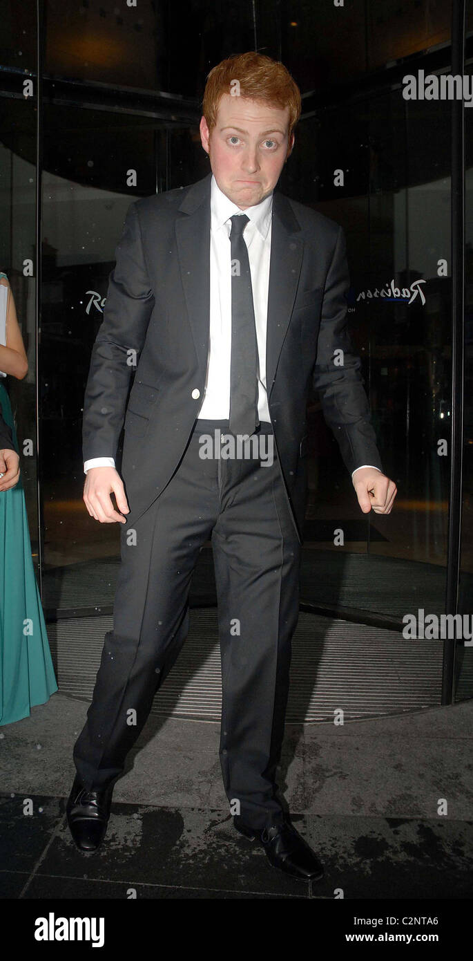 Charlie Clements Celebrities leaving the hotel on their way to the ...