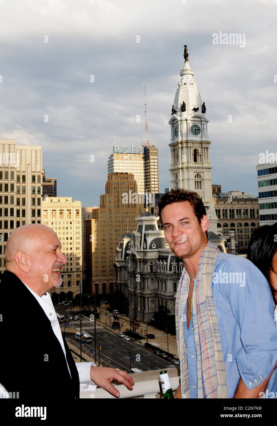Thom Cardwell and Shane West Philadelphia Film Festival Cocktail Party ...