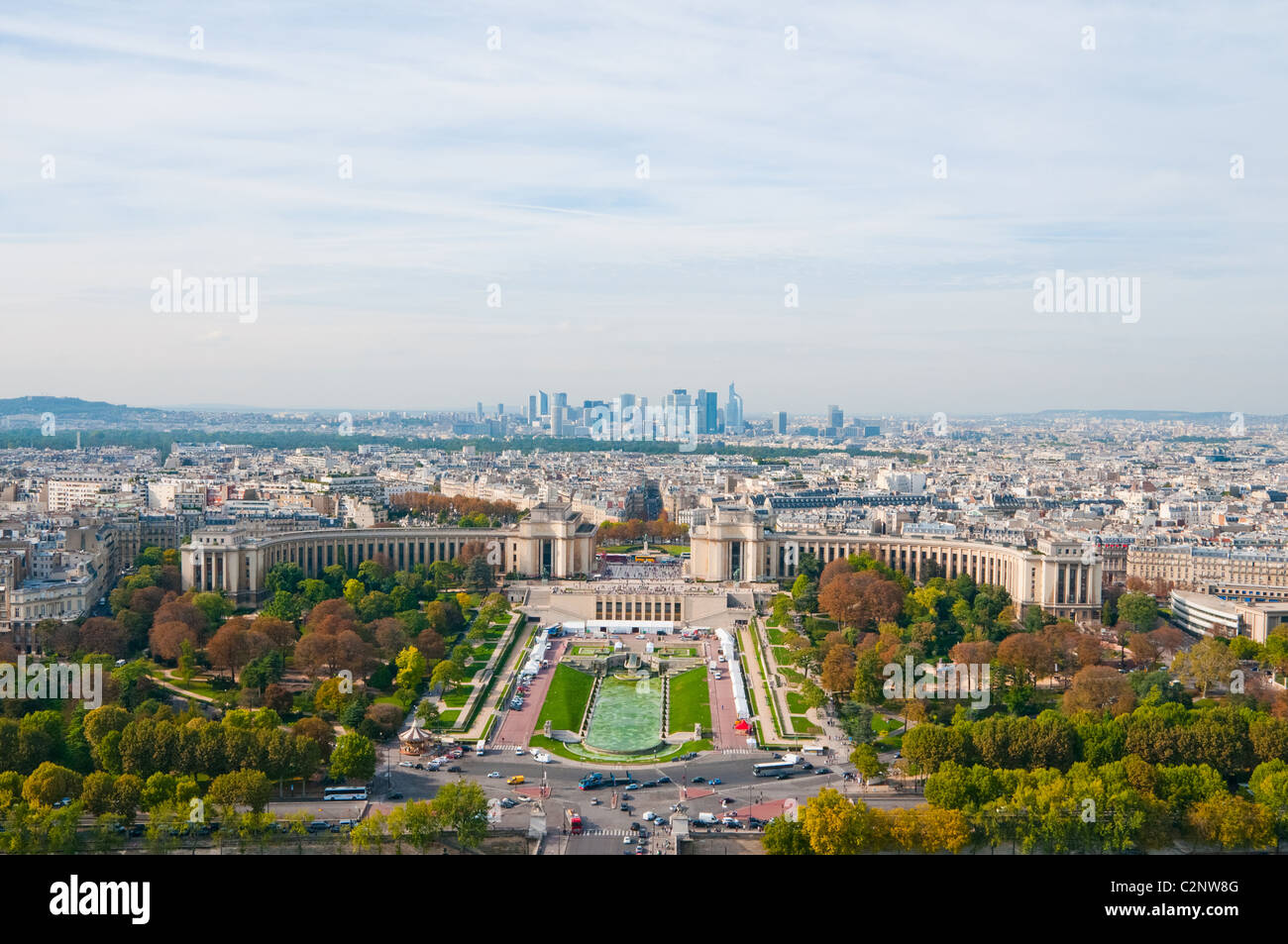 Aerial of paris hi-res stock photography and images - Alamy
