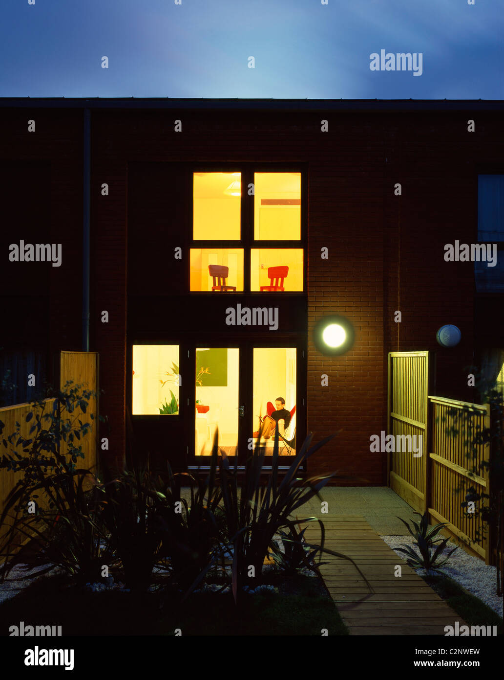 Stonebridge Estate, London. Dusk Stock Photo - Alamy