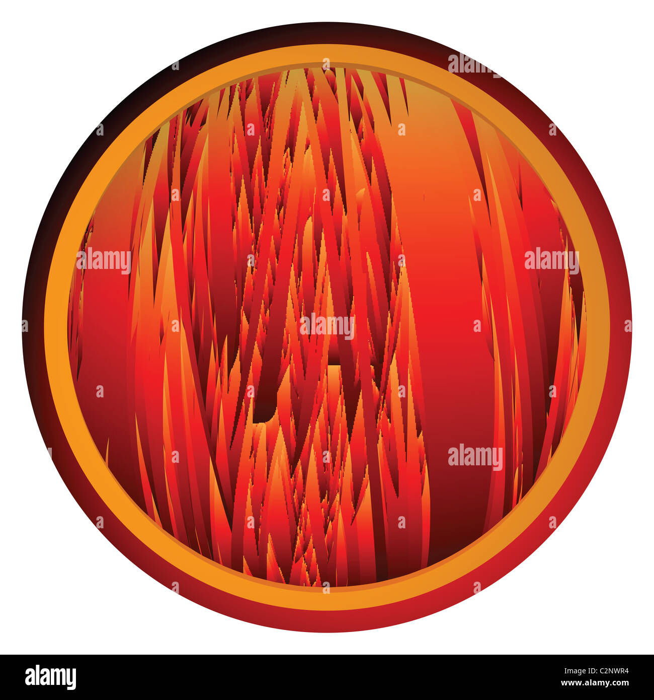 Digital flames Cut Out Stock Images & Pictures - Alamy