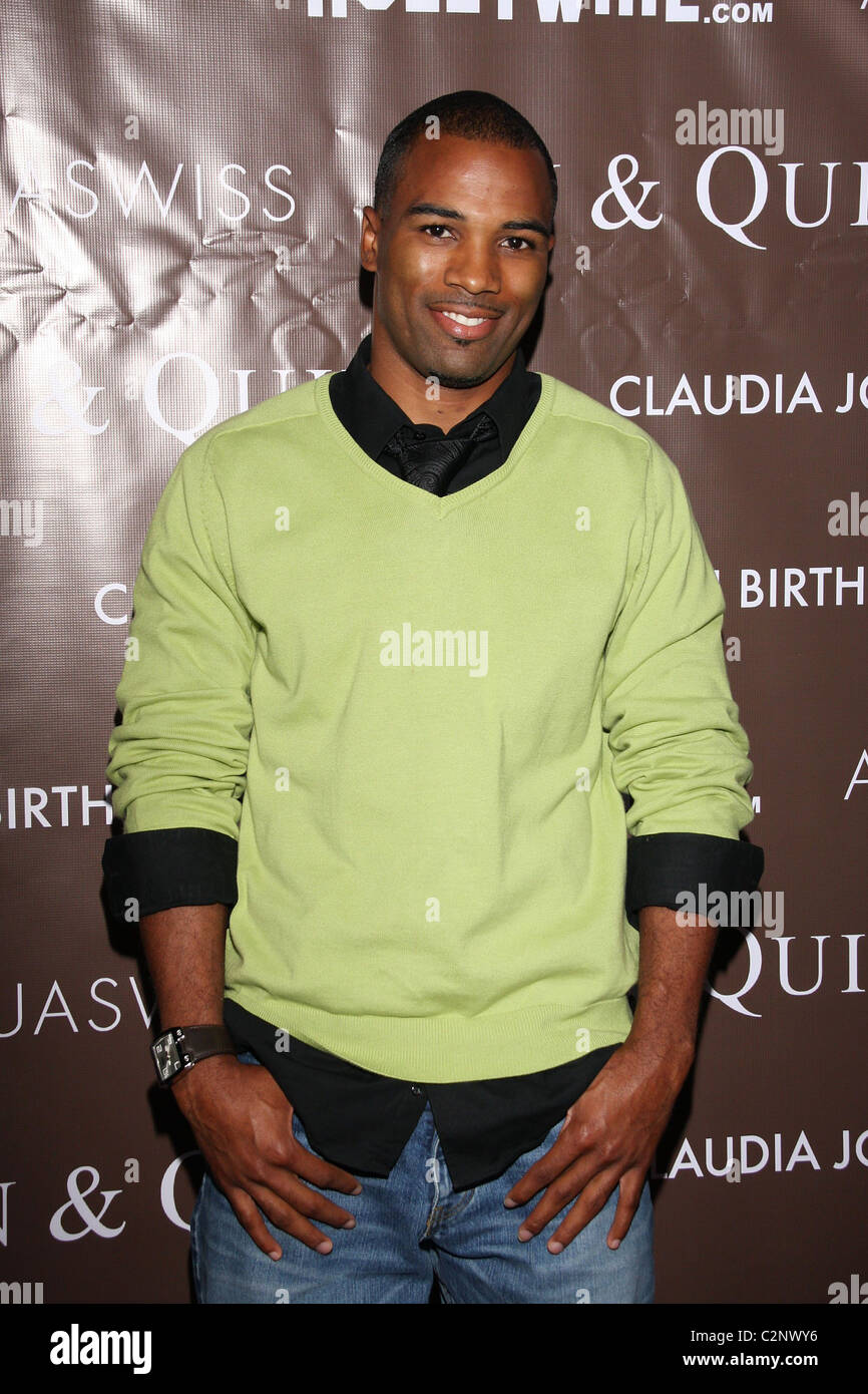 Andre Fuller Claudia Jordan's 35th Birthday Bash at Boulevard 3 ...