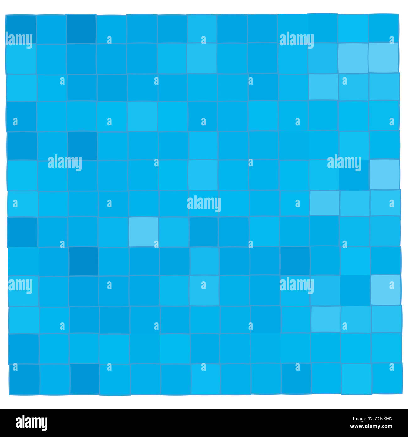 Clear blue mosaic background Stock Photo - Alamy