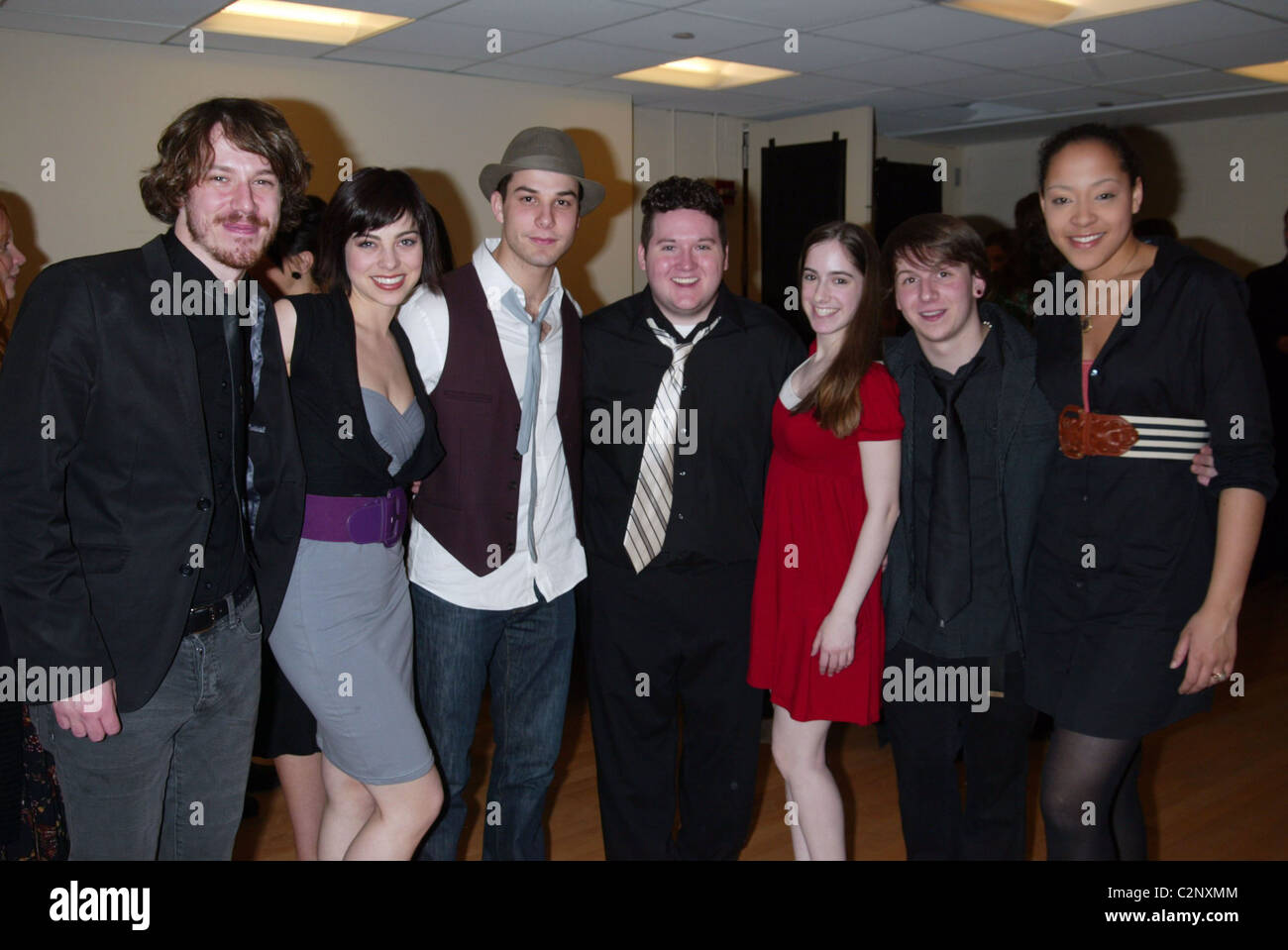 John Gallagher Jr., Krysta Rodriguez and Spring Awakening cast ...