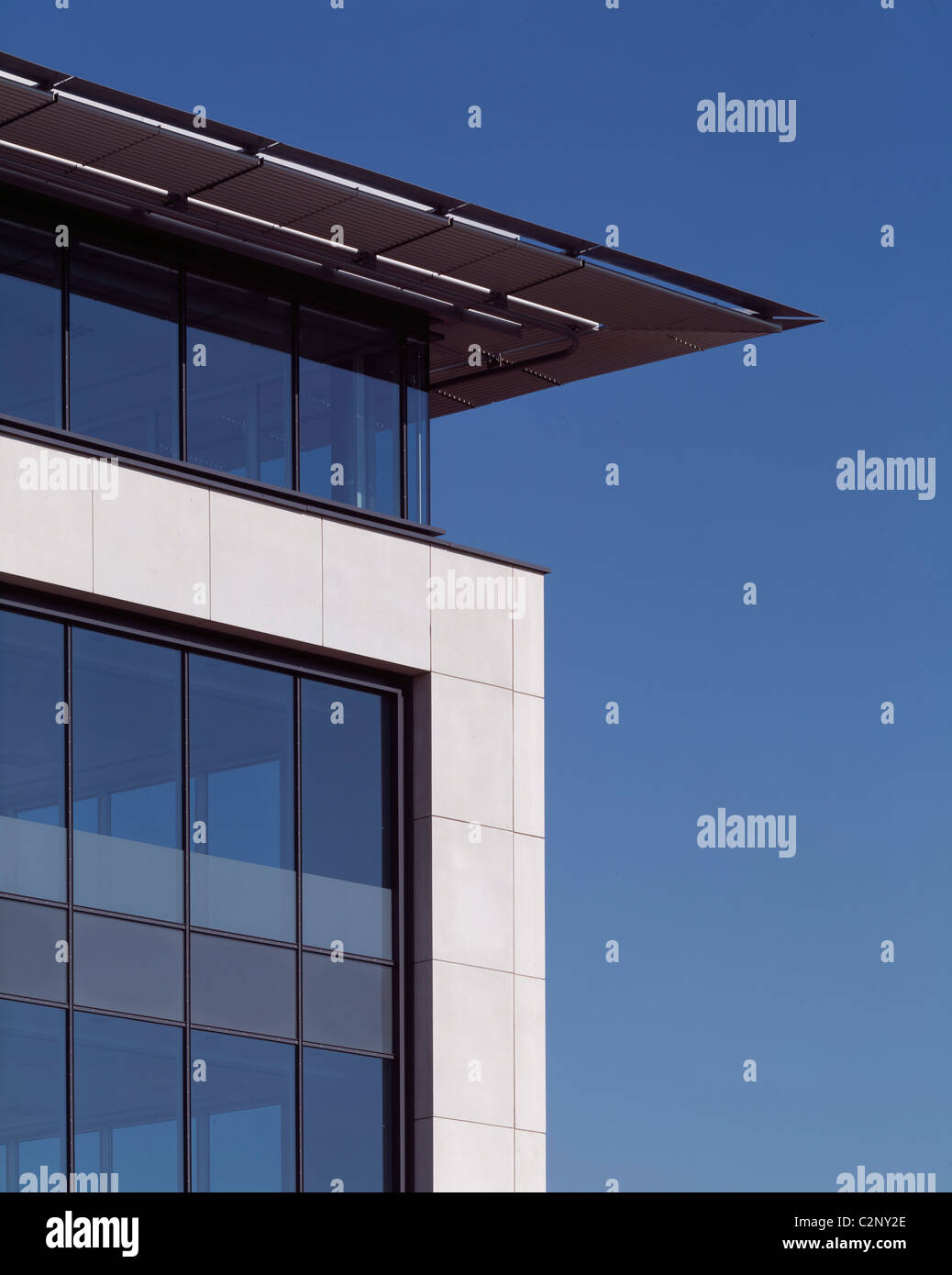 Callaghan Square, Cardiff, Wales. West elevation detail Stock Photo - Alamy