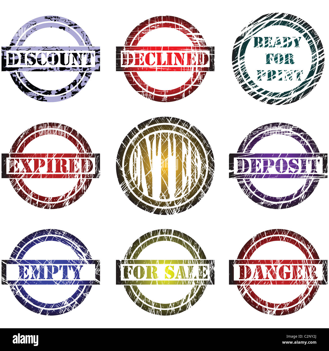 Print stamps hi-res stock photography and images - Alamy