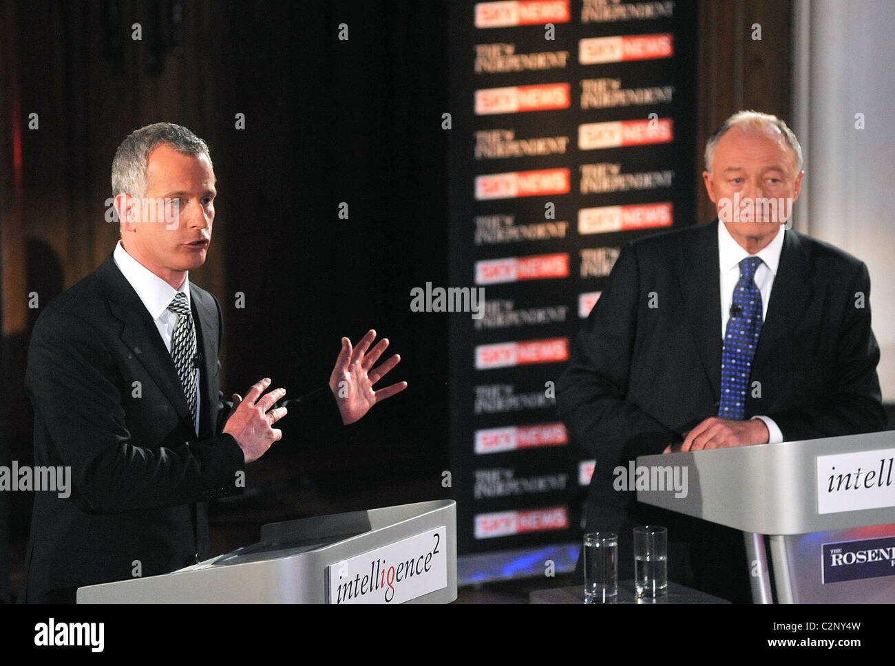 Ken livingstone with brian paddick hi-res stock photography and images ...