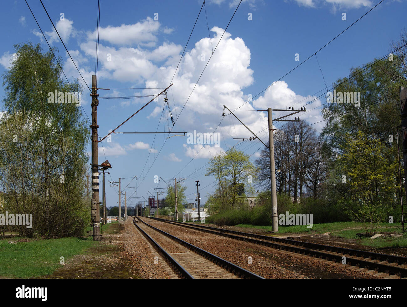 Rail way rail road hi-res stock photography and images - Alamy