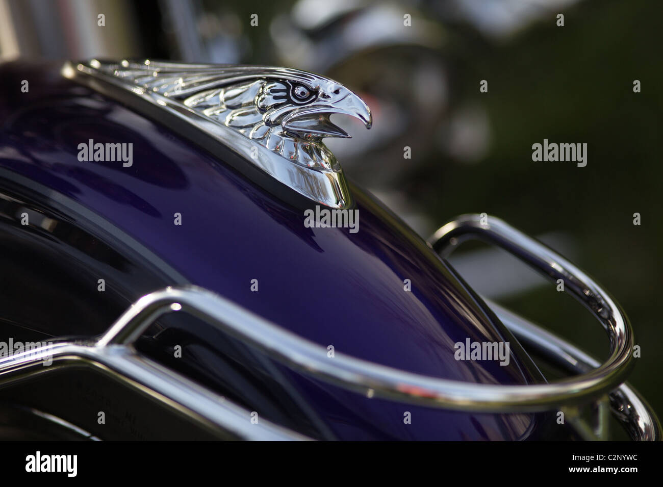Motorcycle details, Yamaha Stock Photo - Alamy