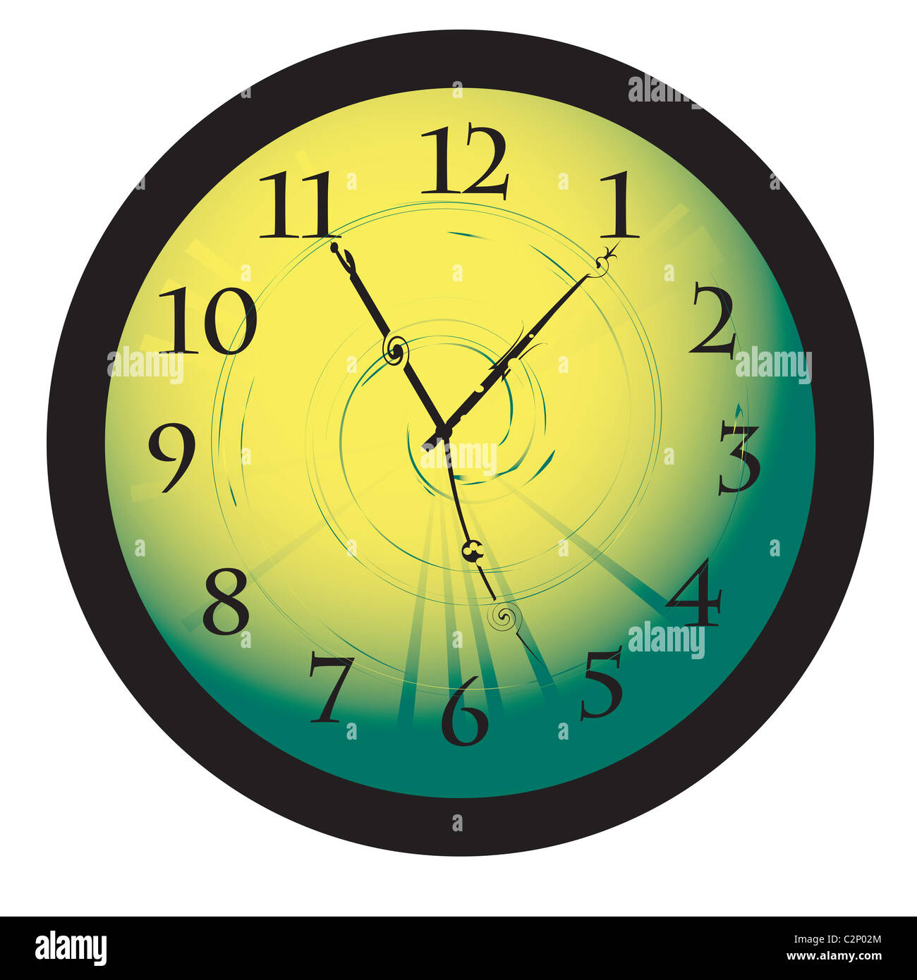 Desktop clock concept Stock Photo - Alamy