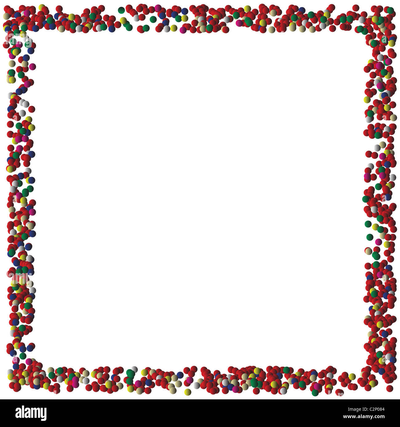 Dots frame for photography Stock Photo - Alamy