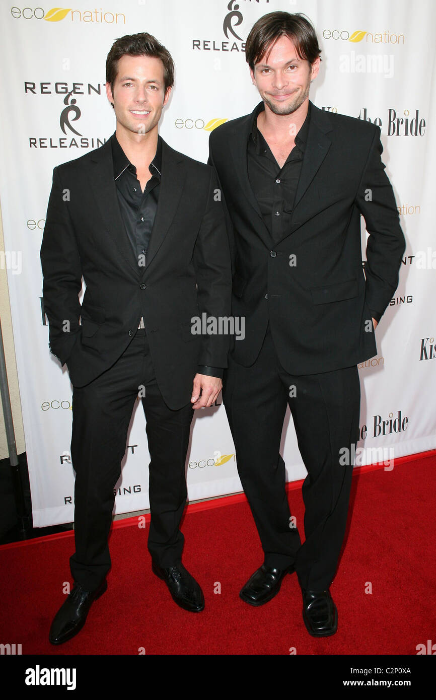Phillip Karner and James O'Shea Los Angeles Premiere of 'Kiss The Bride ...