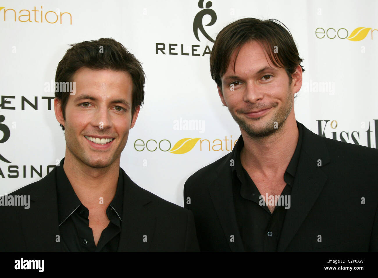 Phillip Karner and James O'Shea Los Angeles Premiere of 'Kiss The Bride ...
