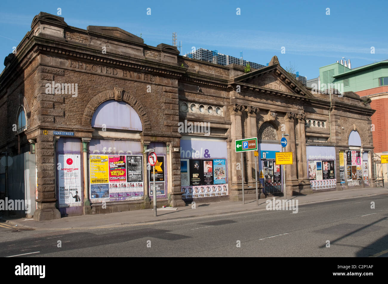 Smithfield Market Hall,Swan Street,Manchester.Now derelict the building ...