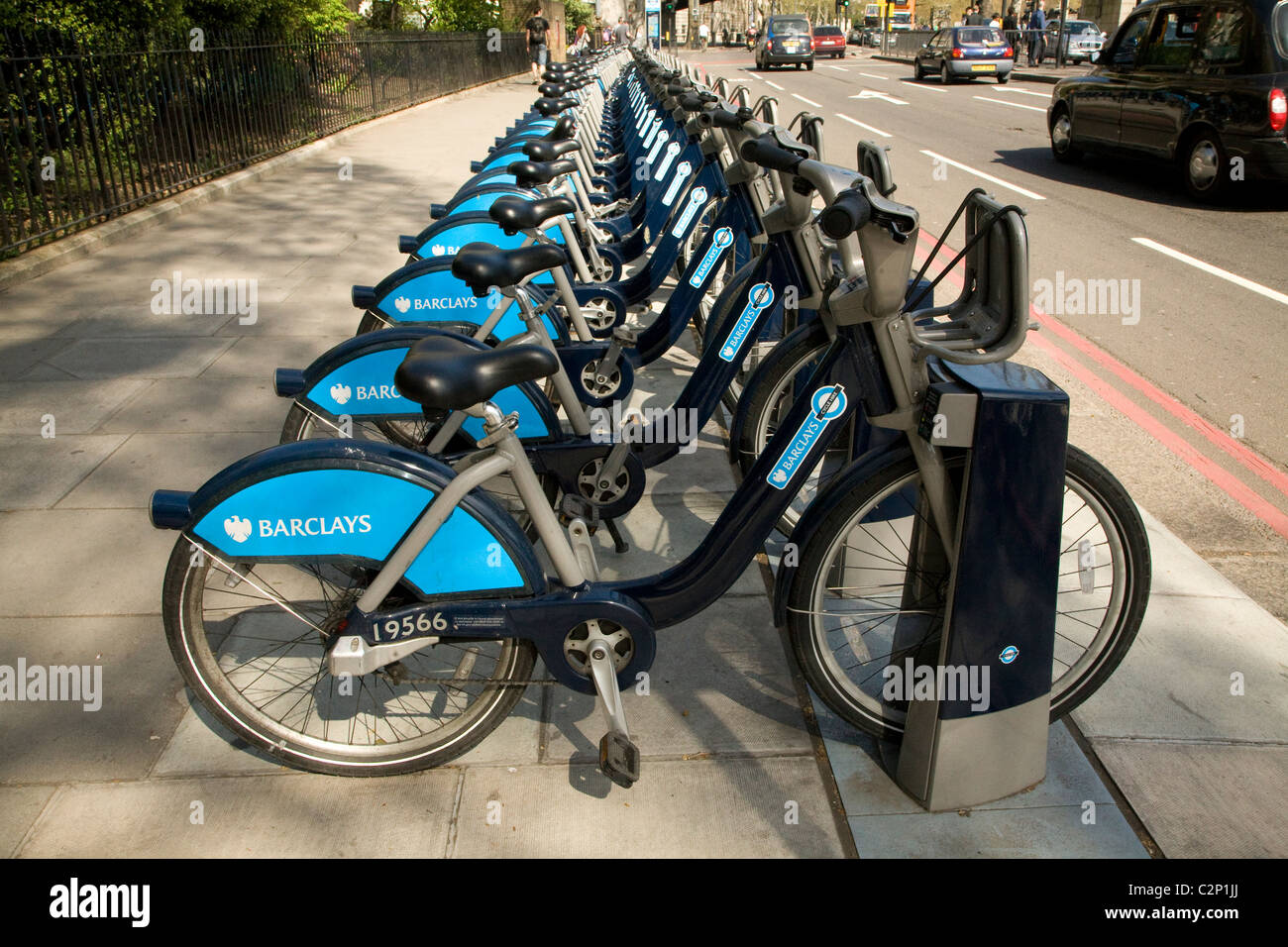 Bicycle bike boris hire scheme london hi-res stock photography and ...