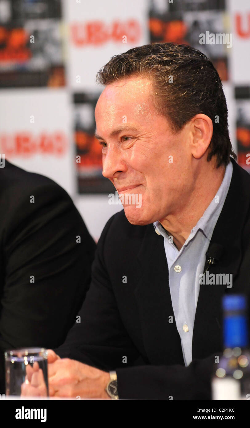 Robin Campbell British Red Red Wine reggae band UB40 held a press ...