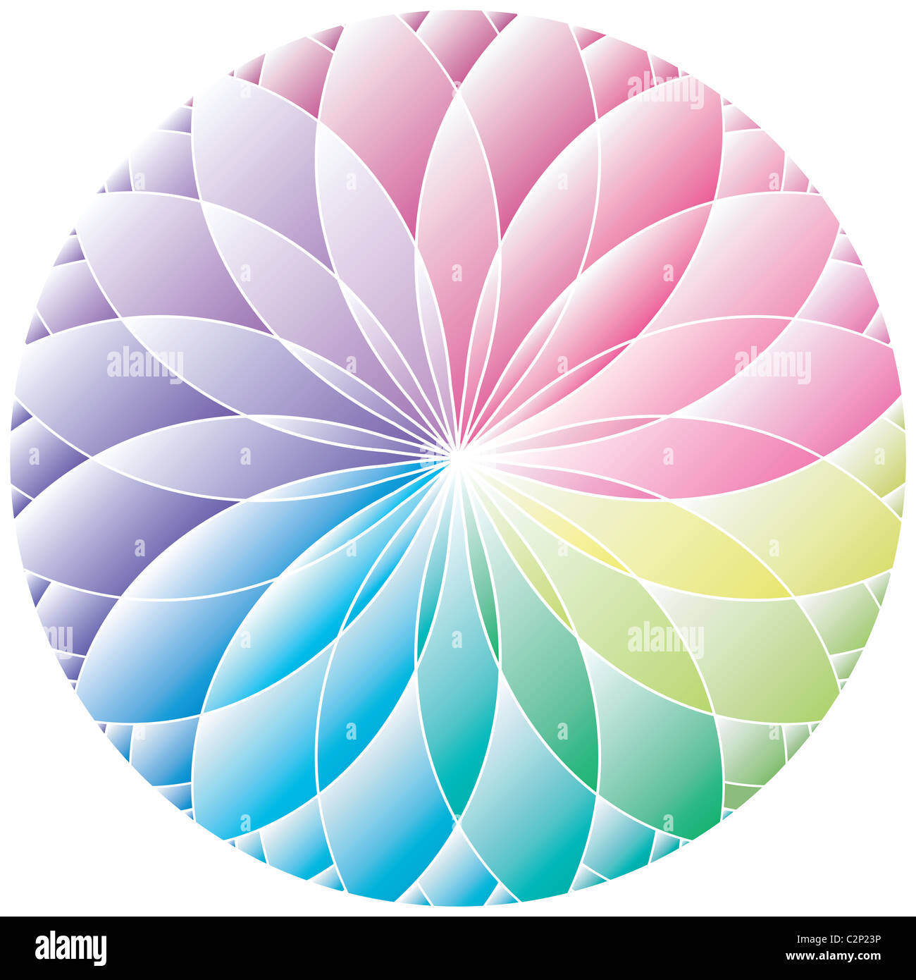 Gradient rainbow color wheel on hi-res stock photography and images - Alamy