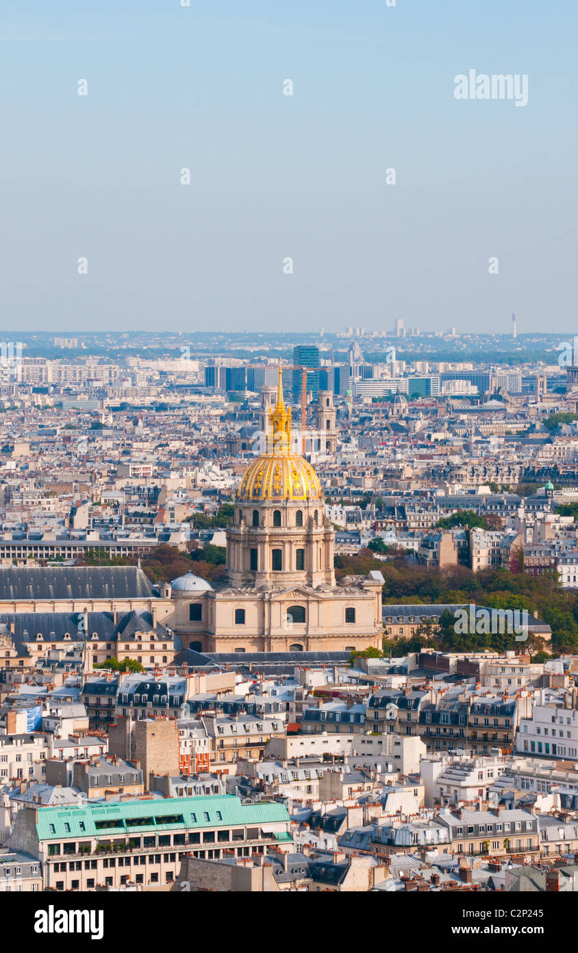 Invalides aerial hi-res stock photography and images - Alamy