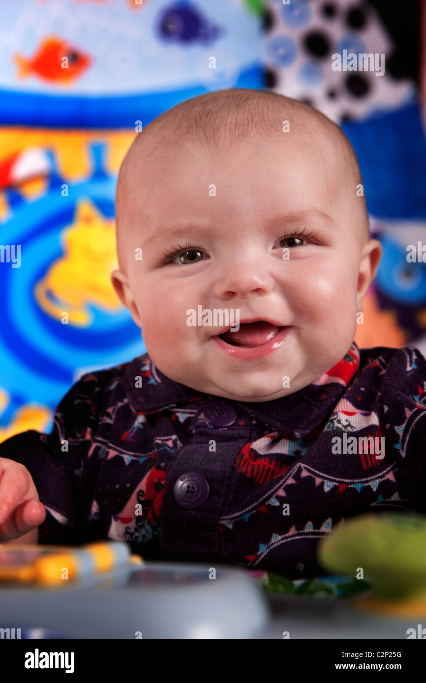 Happy baby at hi-res stock photography and images - Alamy