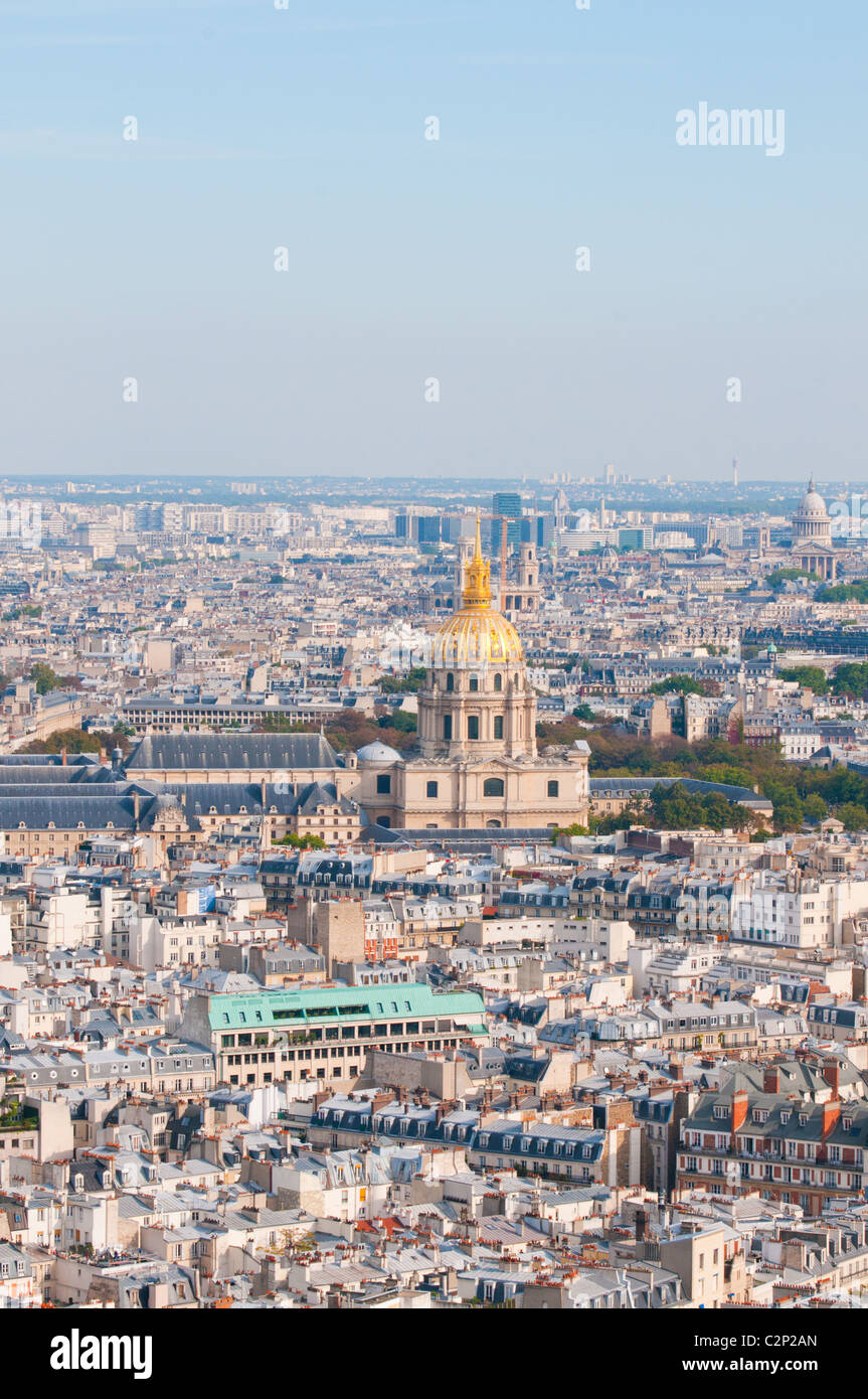 Les invalides aerial view hi-res stock photography and images - Alamy