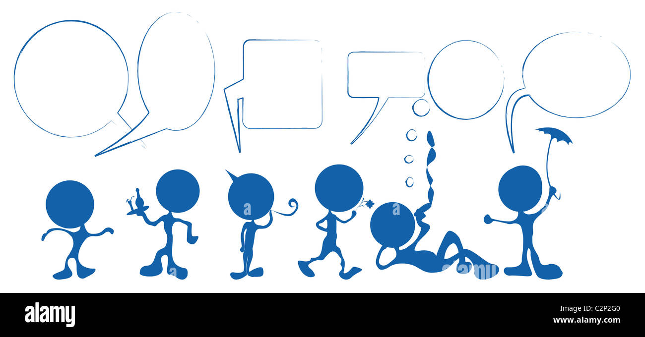 Talking society Cut Out Stock Images & Pictures - Alamy